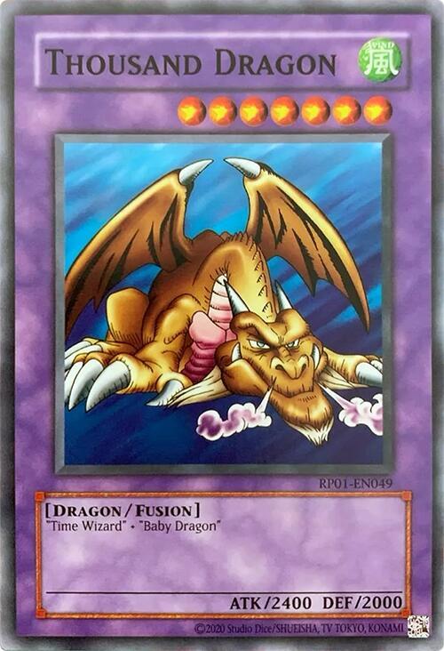 Thousand Dragon - Retro Pack (2020 Date Reprint) - YuGiOh