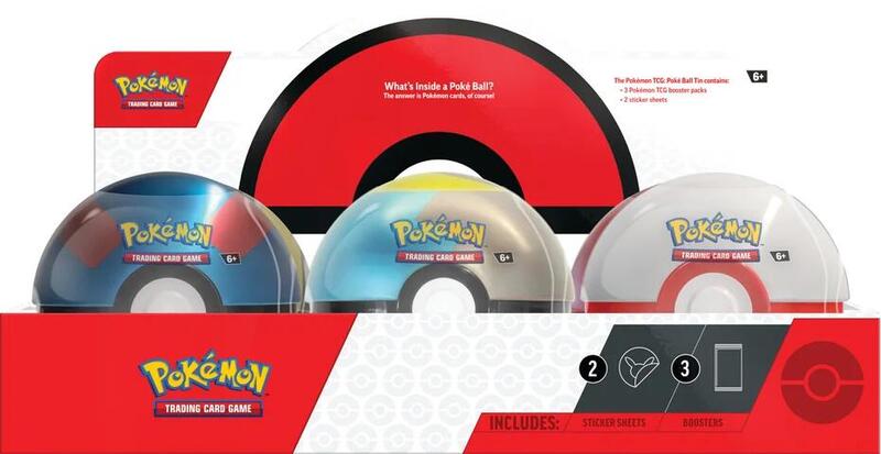 Poke Ball Tin Display (Q4 2024) - Miscellaneous Cards & Products ...