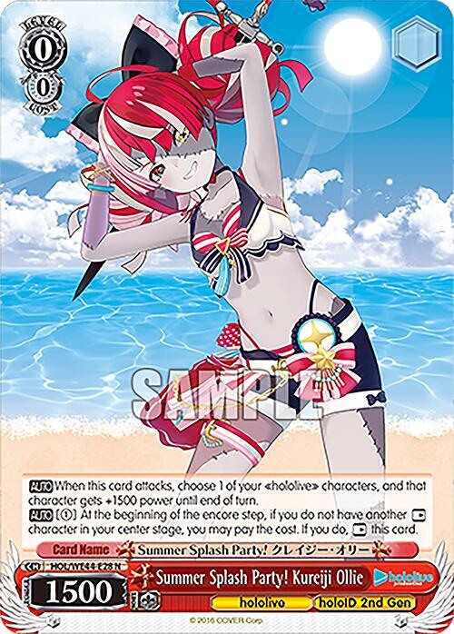 Summer Splash Party! Kureiji Ollie - hololive production Summer Collection Premium Booster ...