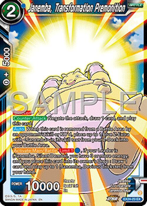 Janemba, Transformation Premonition - Expansion Deck Box Set 24 ...