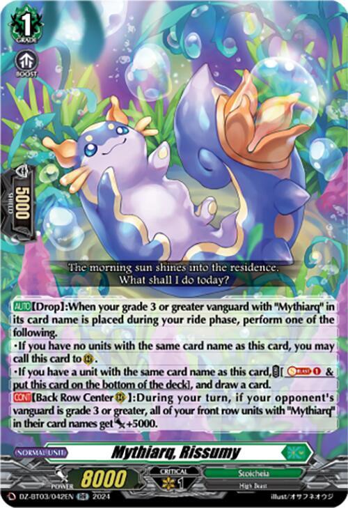 Mythiarq, Rissumy - DZ-BT03: Dimensional Transcendence - Cardfight ...