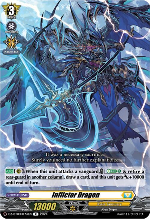 Inflictor Dragon - Dimensional Transcendence - Cardfight Vanguard