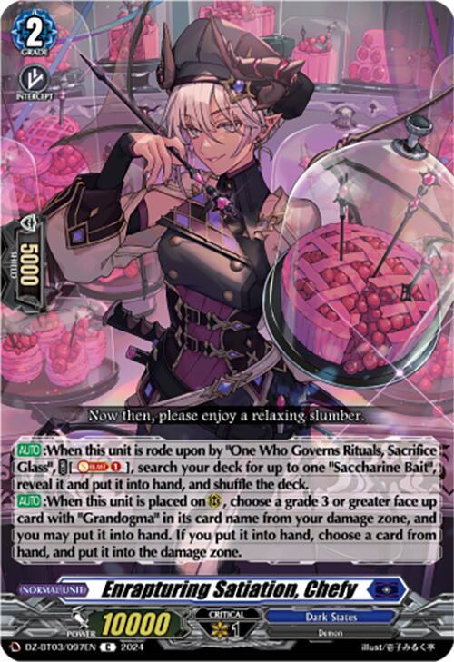 Enrapturing Satiation, Chefy - DZ-BT03: Dimensional Transcendence ...