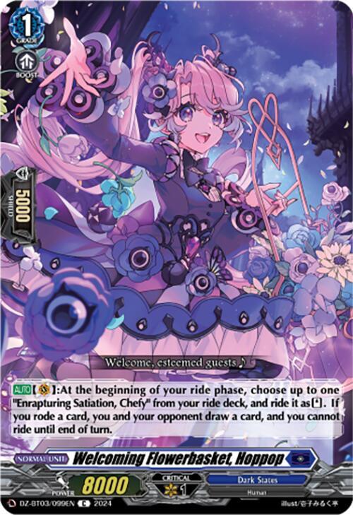 Welcoming Flowerbasket, Hoppop - Dimensional Transcendence - Cardfight ...