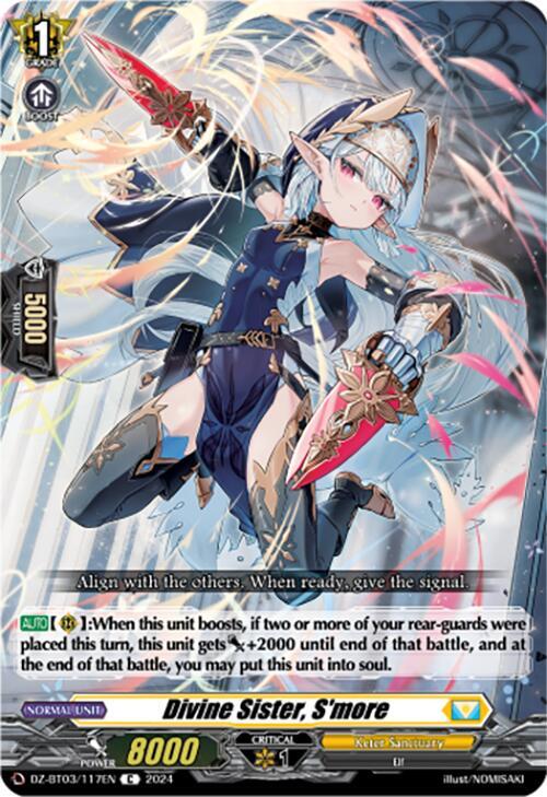 Divine Sister, S'more - DZ-BT03: Dimensional Transcendence - Cardfight ...