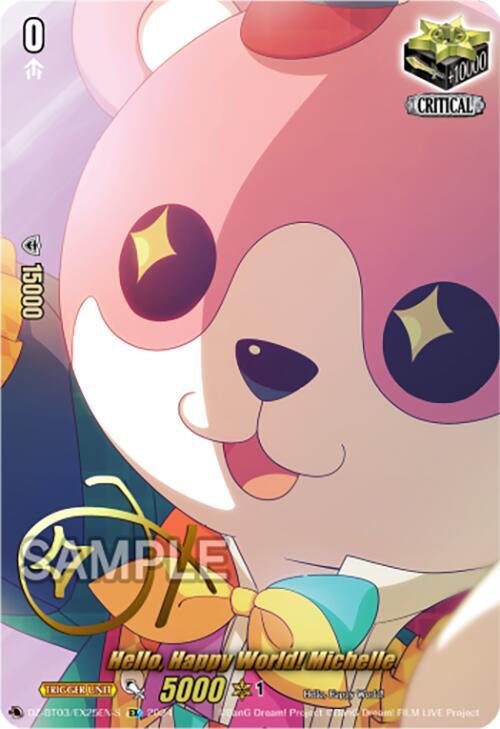 Hello, Happy World! Michelle (EX) (Foil) - Dimensional Transcendence ...