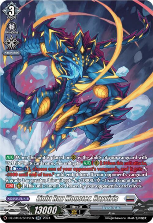 Light Ray Monster, Rayviris (SR) - Dimensional Transcendence ...