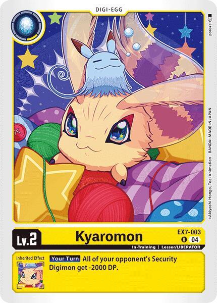Kyaromon - Digimon LIBERATOR - Digimon Card Game - TCGplayer.com