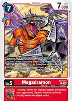 Megadramon - Digimon LIBERATOR - Digimon Card Game