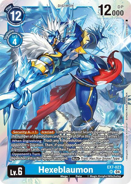 Hexeblaumon - Digimon LIBERATOR - Digimon Card Game - TCGplayer.com
