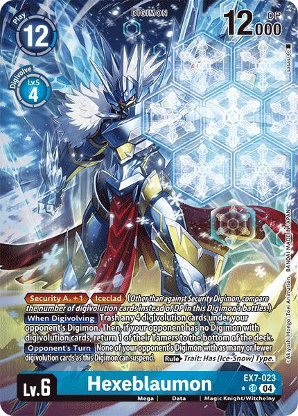 Hexeblaumon (Alternate Art) - Digimon LIBERATOR - Digimon Card Game ...
