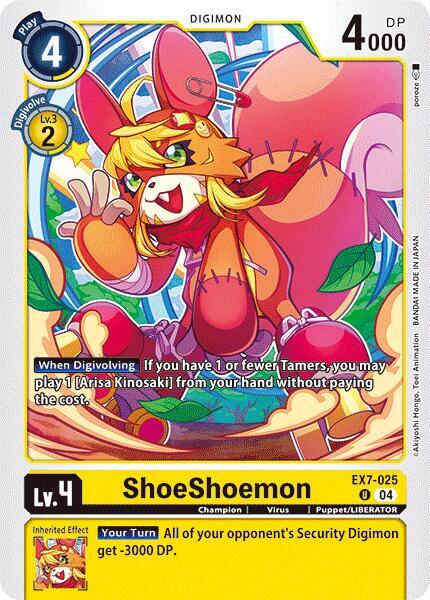 Shoemon - Digimon LIBERATOR - Digimon Card Game - TCGplayer.com