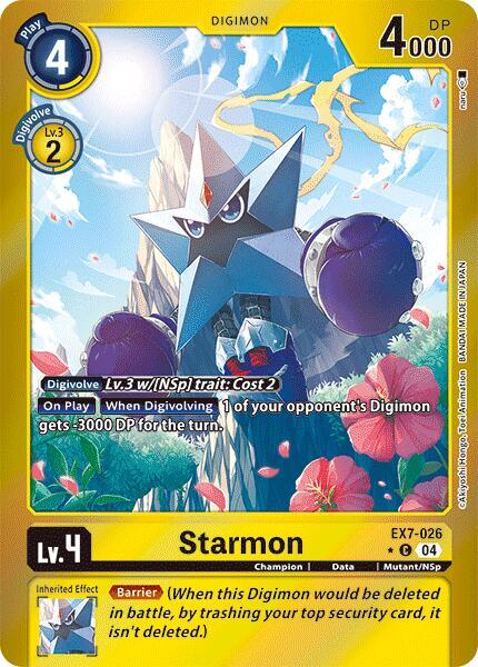 Starmon (Foil) - Digimon LIBERATOR - Digimon Card Game
