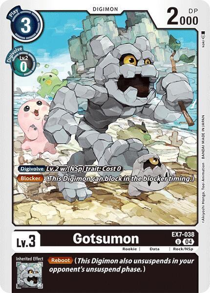 Gotsumon - Digimon LIBERATOR - Digimon Card Game - TCGplayer.com