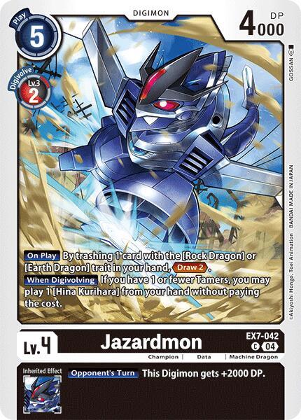 Jazardmon - Digimon LIBERATOR - Digimon Card Game
