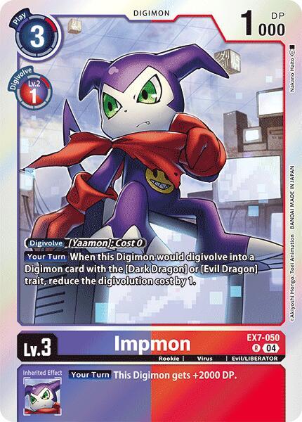 Impmon - Digimon LIBERATOR - Digimon Card Game - TCGplayer.com