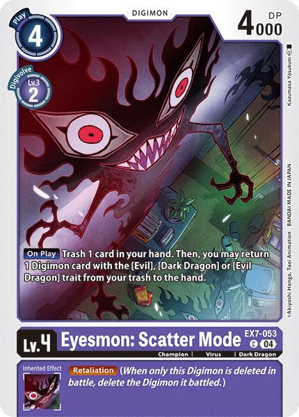 Eyesmon: Scatter Mode - Digimon LIBERATOR - Digimon Card Game