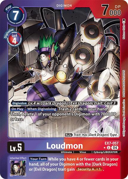 Loudmon (Foil) - Digimon LIBERATOR - Digimon Card Game