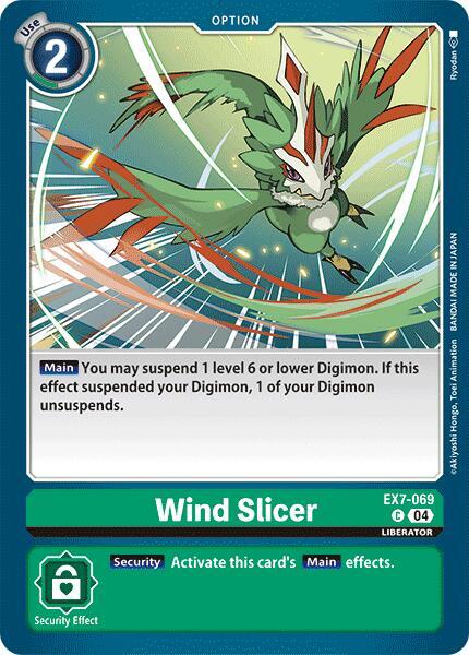 Wind Slicer - Digimon LIBERATOR - Digimon Card Game - TCGplayer.com