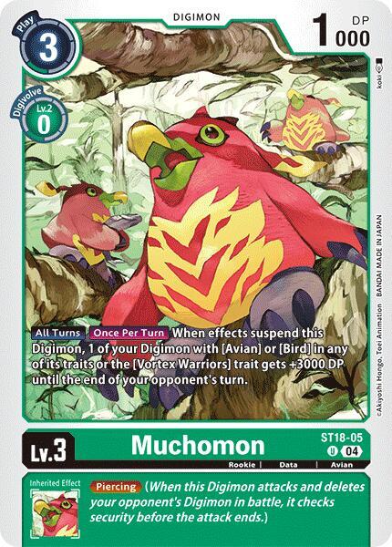 Muchomon - Starter Deck 18: Guardian Vortex - Digimon Card Game ...
