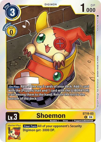 Shoemon - Starter Deck 19: Fable Waltz - Digimon Card Game - TCGplayer.com