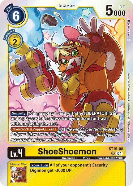 Shoemon - Starter Deck 19: Fable Waltz - Digimon Card Game - TCGplayer.com