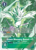 Green Memory Boost! (Starter Deck 18 Exclusive) - Digimon Promotion ...