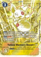 Yellow Memory Boost! (Starter Deck 19 Exclusive) - Digimon Promotion ...