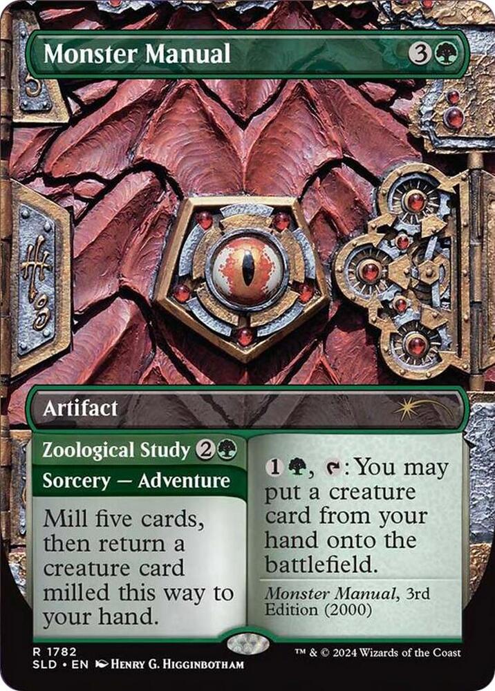 Monster Manual - Secret Lair Drop Series - Magic: The Gathering ...