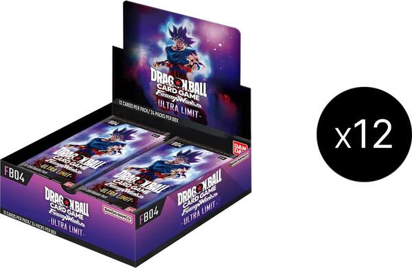 Ultra Limit Booster Box Case - Ultra Limit - Dragon Ball Super: Fusion ...