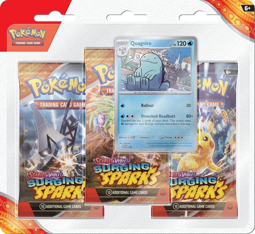 Surging Sparks Single Pack Blister [Pachirisu] - SV08: Surging Sparks ...