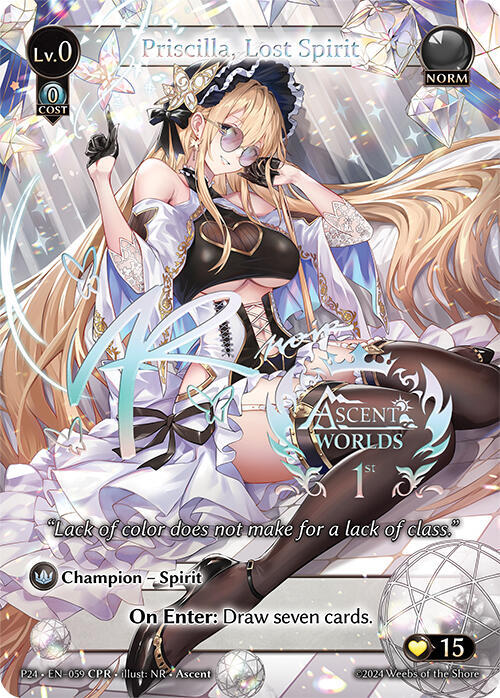 Priscilla, Lost Spirit (CPR) - Promotional Cards - Grand Archive TCG - TCGplayer.com