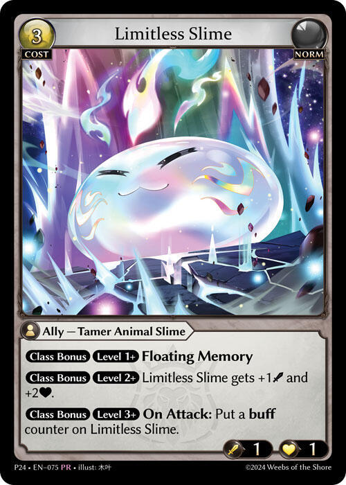Limitless Slime - Promotional Cards - Grand Archive TCG
