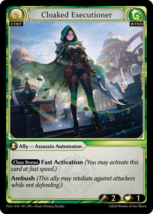 Cloaked Executioner - Promotional Cards - Grand Archive TCG - TCGplayer.com