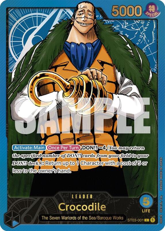 Crocodile (Premium Card Collection -Leader Collection-) - One Piece ...