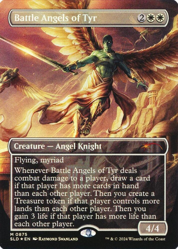 Battle Angels of Tyr (Rainbow Foil) - Secret Lair Drop Series - Magic ...