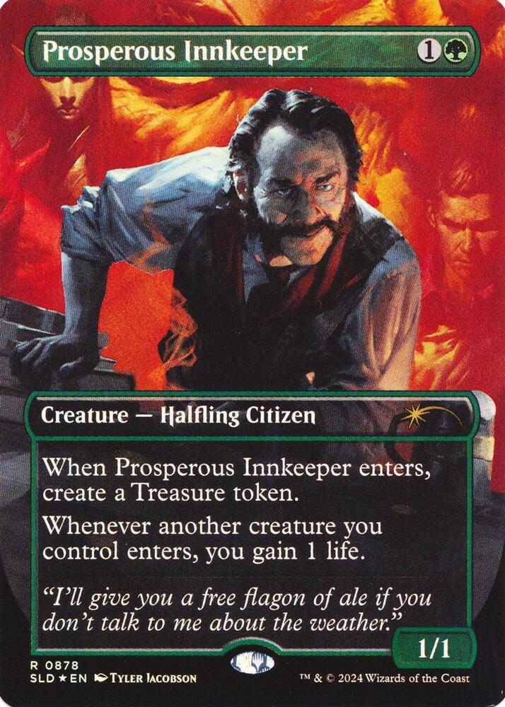 Prosperous Innkeeper (Rainbow Foil) - Secret Lair Drop Series - Magic ...