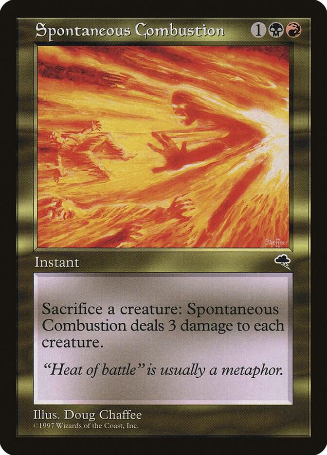 Spontaneous Combustion - Tempest - Magic: The Gathering - TCGplayer.com