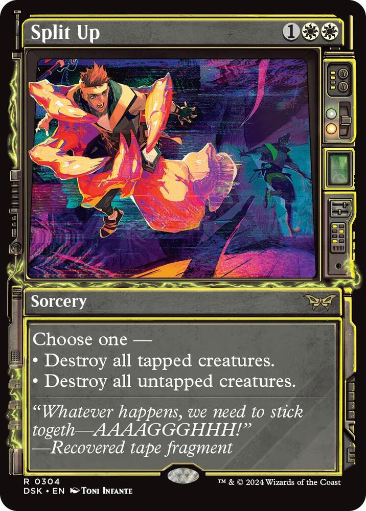 Split Up (Showcase) - Duskmourn: House of Horror - Magic: The Gathering ...