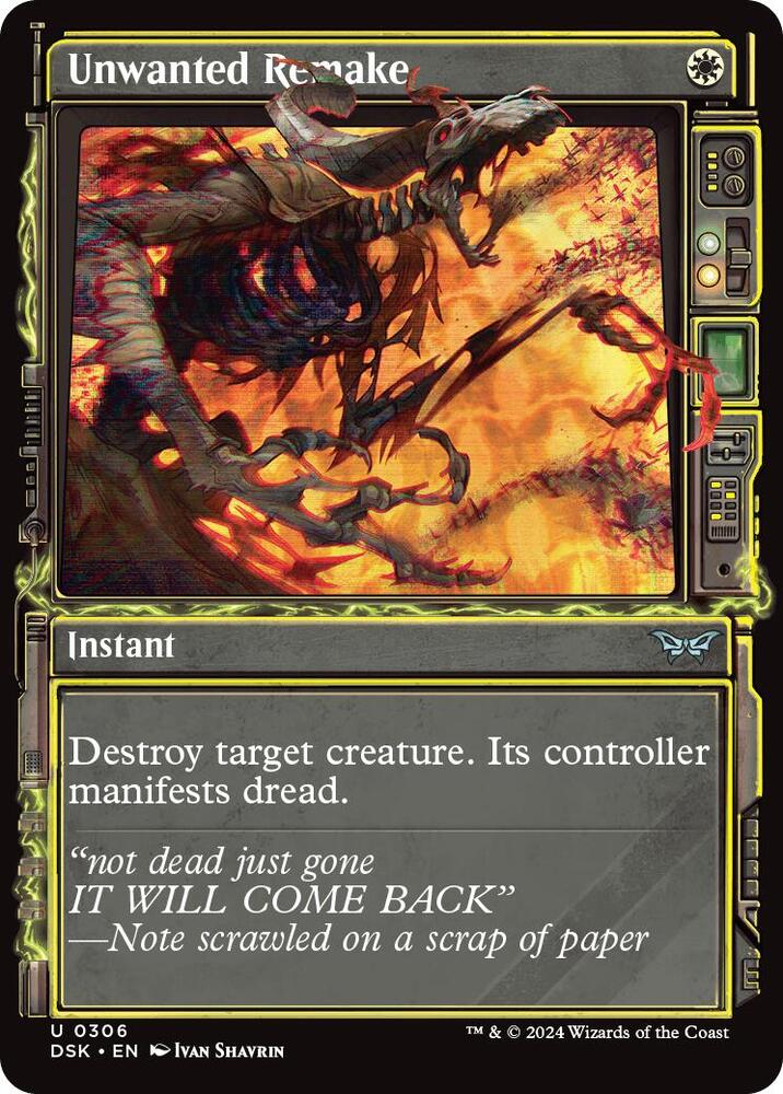 Unwanted Remake (Showcase) - Duskmourn: House of Horror - Magic: The ...