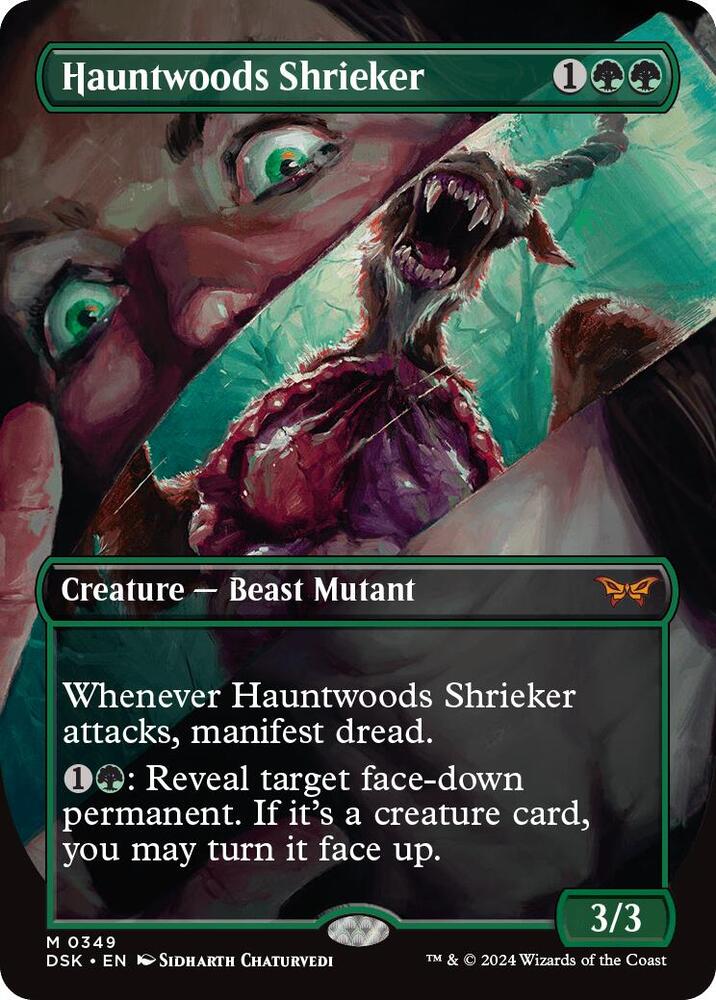 Hauntwoods Shrieker (Borderless) - Duskmourn: House of Horror - Magic: The Gathering - TCGplayer.com