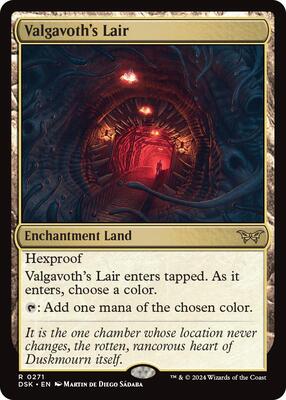 Valgavoth's Lair - Duskmourn: House of Horror - Magic: The Gathering ...
