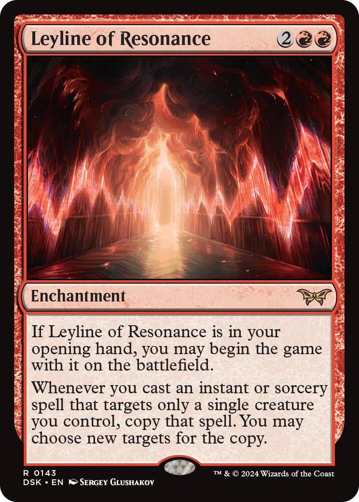 Leyline of Resonance - Duskmourn: House of Horror - Magic: The Gathering - TCGplayer.com