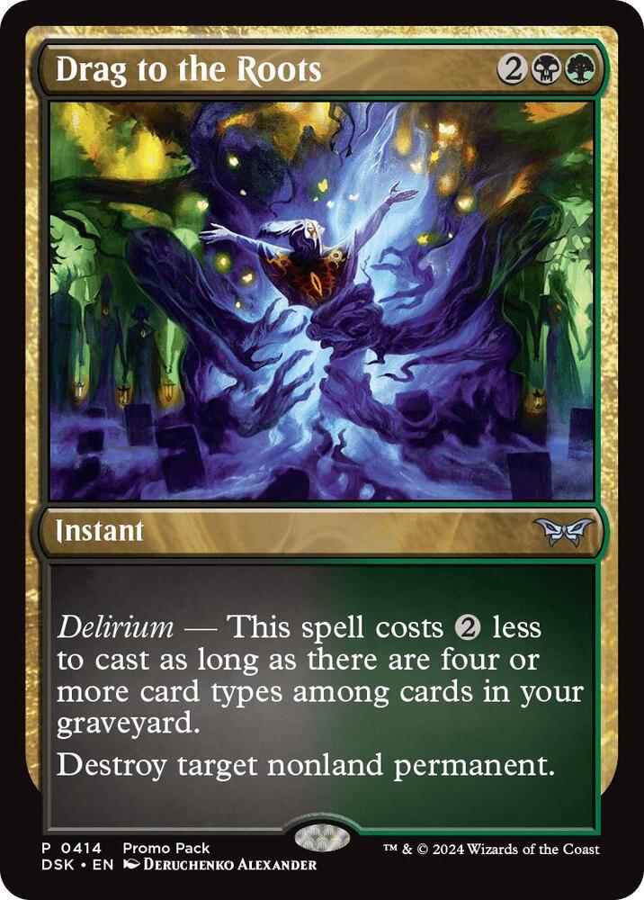 Drag to the Roots - Promo Pack: Duskmourn: House of Horror - Magic: The ...