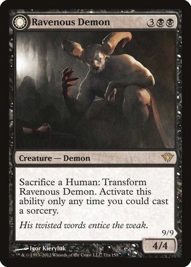 Ravenous Demon - Dark Ascension - Magic: The Gathering - TCGplayer.com