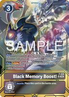 Black Memory Boost! - P-039 (Premium Card Collection - Memory Boost ...