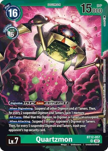 Quartzmon (Event Pack 7) - Across Time - Digimon Card Game
