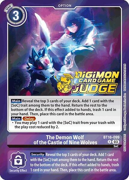 The Demon Wolf of the Castle of Nine Wolves (Judge Pack 6) - Beginning ...