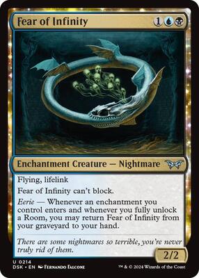 Fear of Infinity - Duskmourn: House of Horror - Magic: The Gathering ...