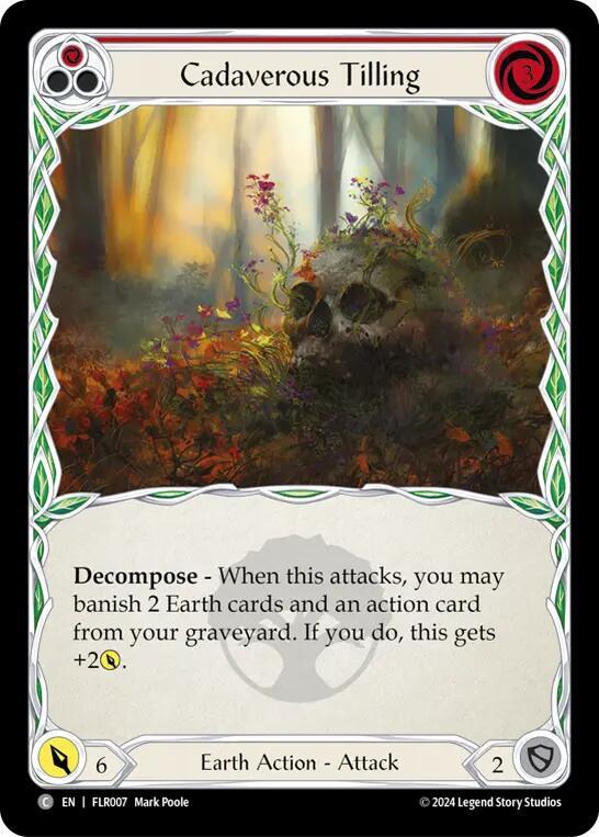 Cadaverous Tilling (Red) - Blitz Deck: Rosetta - Florian - Flesh and ...